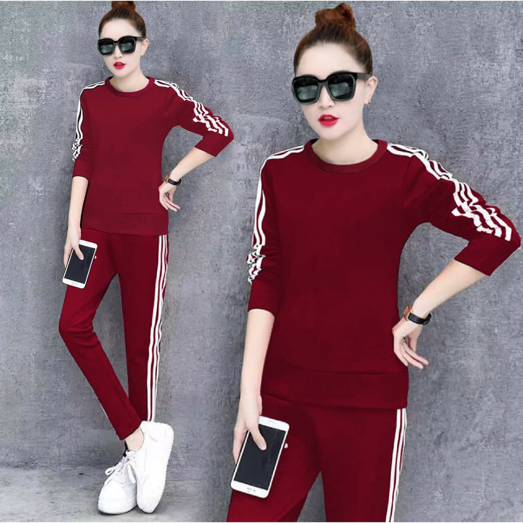 Jual PIK - Setelan Training Vanesa XL 3XL Set Pakaian Training Baju ...