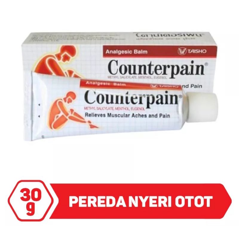 Jual counterpain analgesic cream (obat anti nyeri) 30 g | Shopee Indonesia