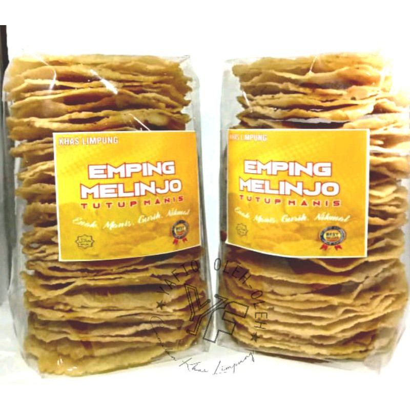 Jual EMPING MELINJO TUTUP RASA MANIS 1 KG MENTAH ASLI KHAS LIMPUNG ...