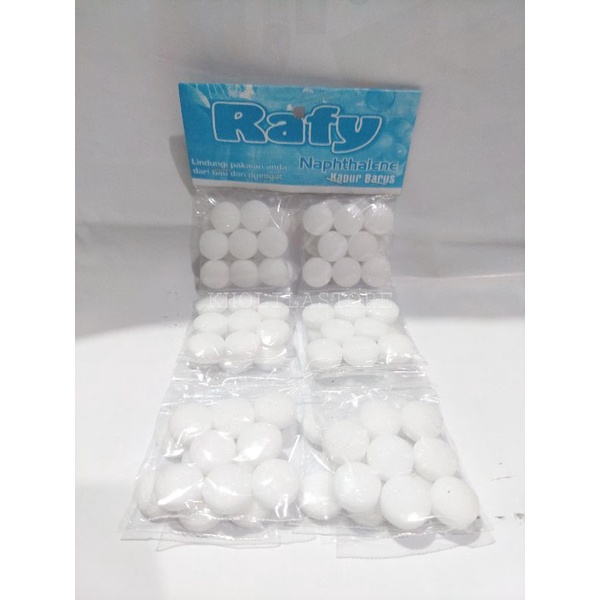 Jual Kamper Putih Rafy / Kapur Barus Kemasan Renteng | Shopee Indonesia