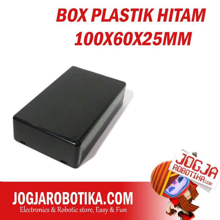 Jual BOX PLASTIK HITAM 100X60X25MM | Shopee Indonesia
