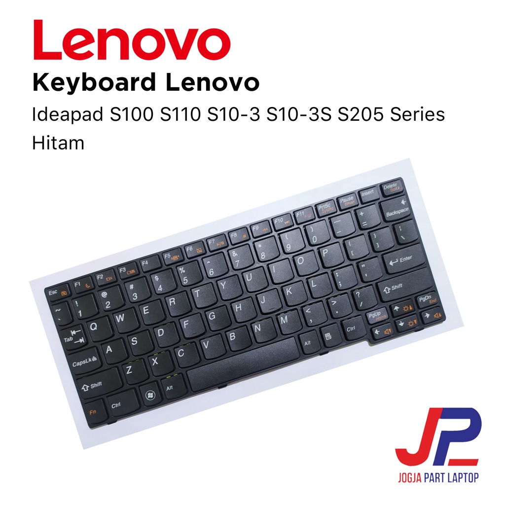 Jual Keyboard Lenovo Ideapad S100 S110 S10-3 S10-3S S205 Series Hitam ...