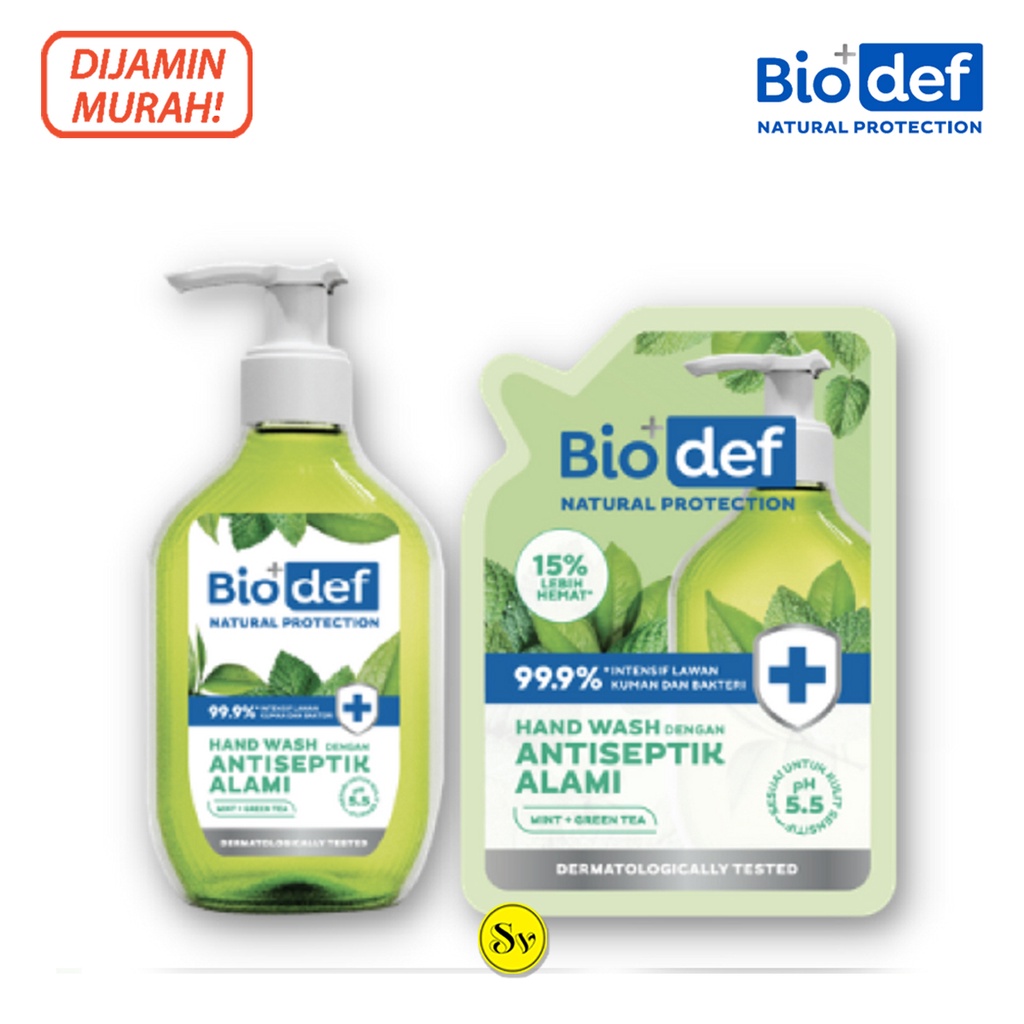 Jual Biodef Natural Protection Hand Wash - Sabun Cuci Tangan Antiseptic ...