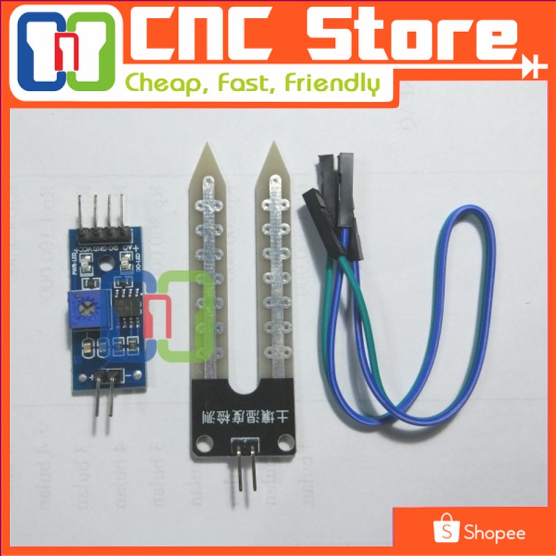 Jual [SEN-0011] SOIL TANAH HYGROMETER HUMIDITY MOISTURE SENSOR MODULE ...