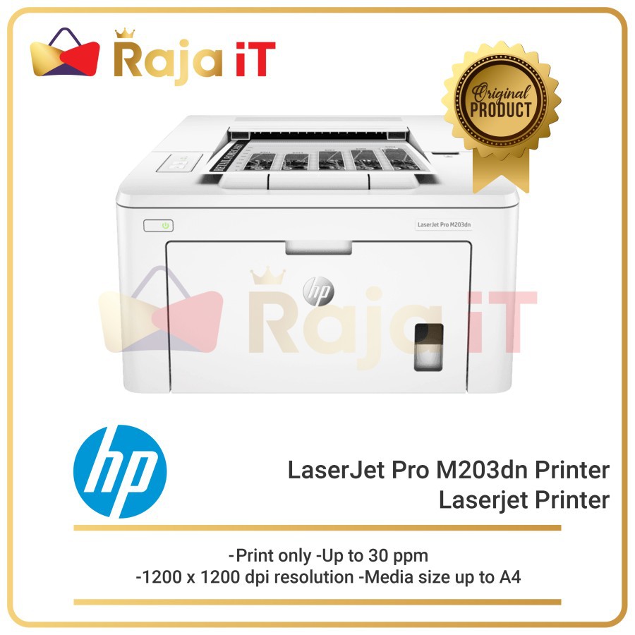 Jual HP LaserJet Pro M203dn ( G3Q46A ) | Shopee Indonesia