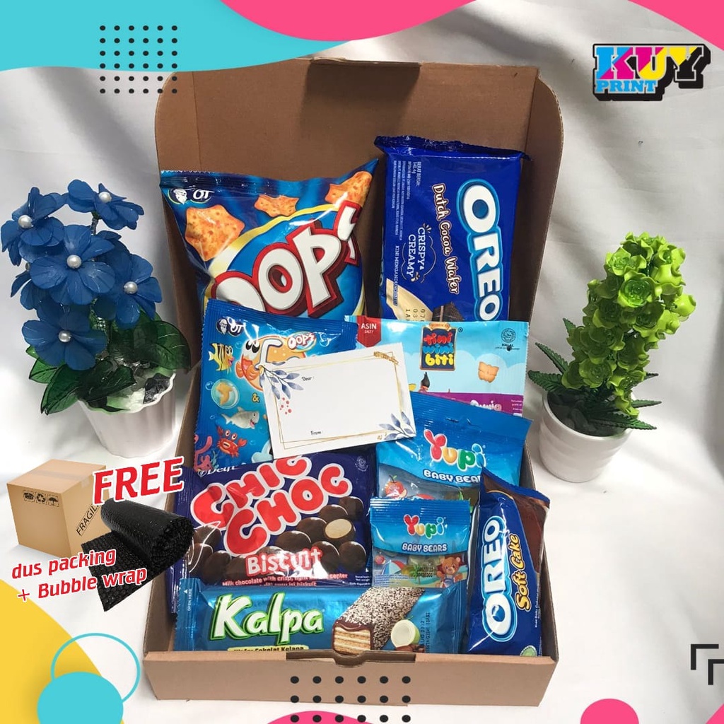 Jual Snackbox / Snack box / Giftbox snack / Hampers Snack / Kado Wisuda ...