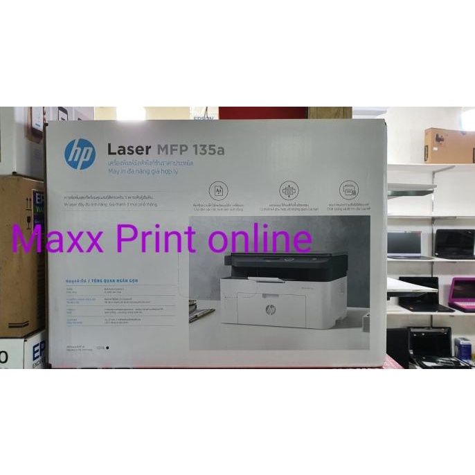 Jual Printer HP laserjet MFP 135a Print Scan Copy Garansi Resmi HP 1 Tahun ---Terbaru ...