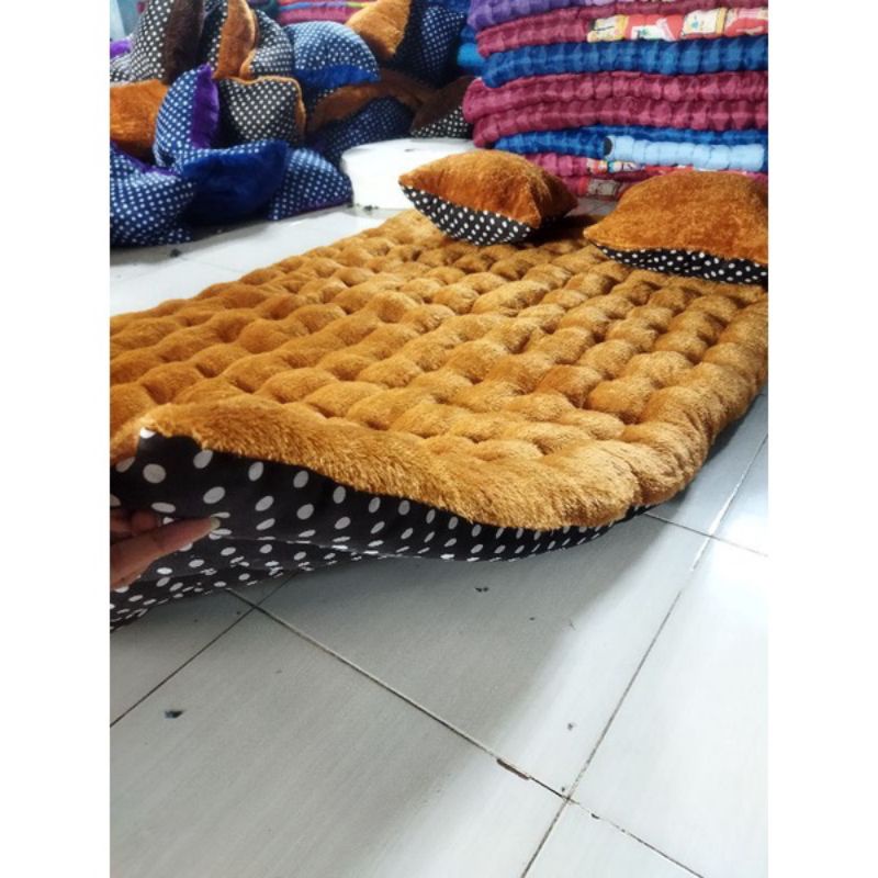 Jual KASUR GENDER BULU RASFUR UK 120 X 180 TEBAL 10CM| Kasur gender ...