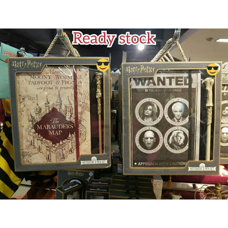 Jual Primark Harry Potter Notebook & Pen set | Shopee Indonesia