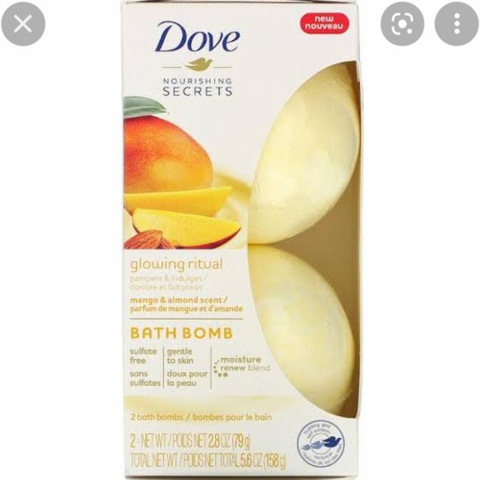 Jual Dove nourishing secret bath bomb mango | Shopee Indonesia