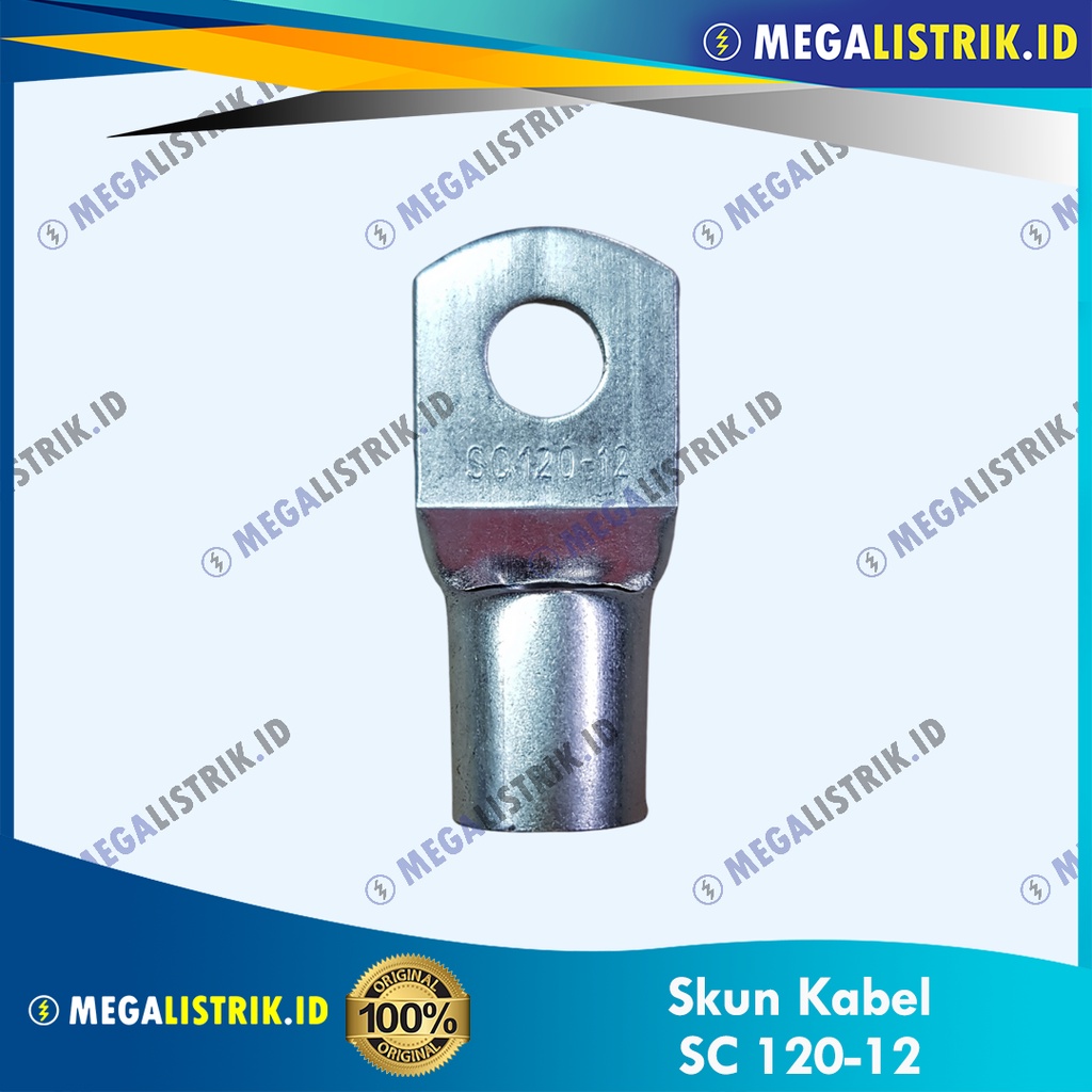 Jual SKUN KABEL 120MM / SC 120-12 / SCUN SEPATU CABLE LUG 120 MM SC120 TEMBAGA SC-120 | Shopee ...