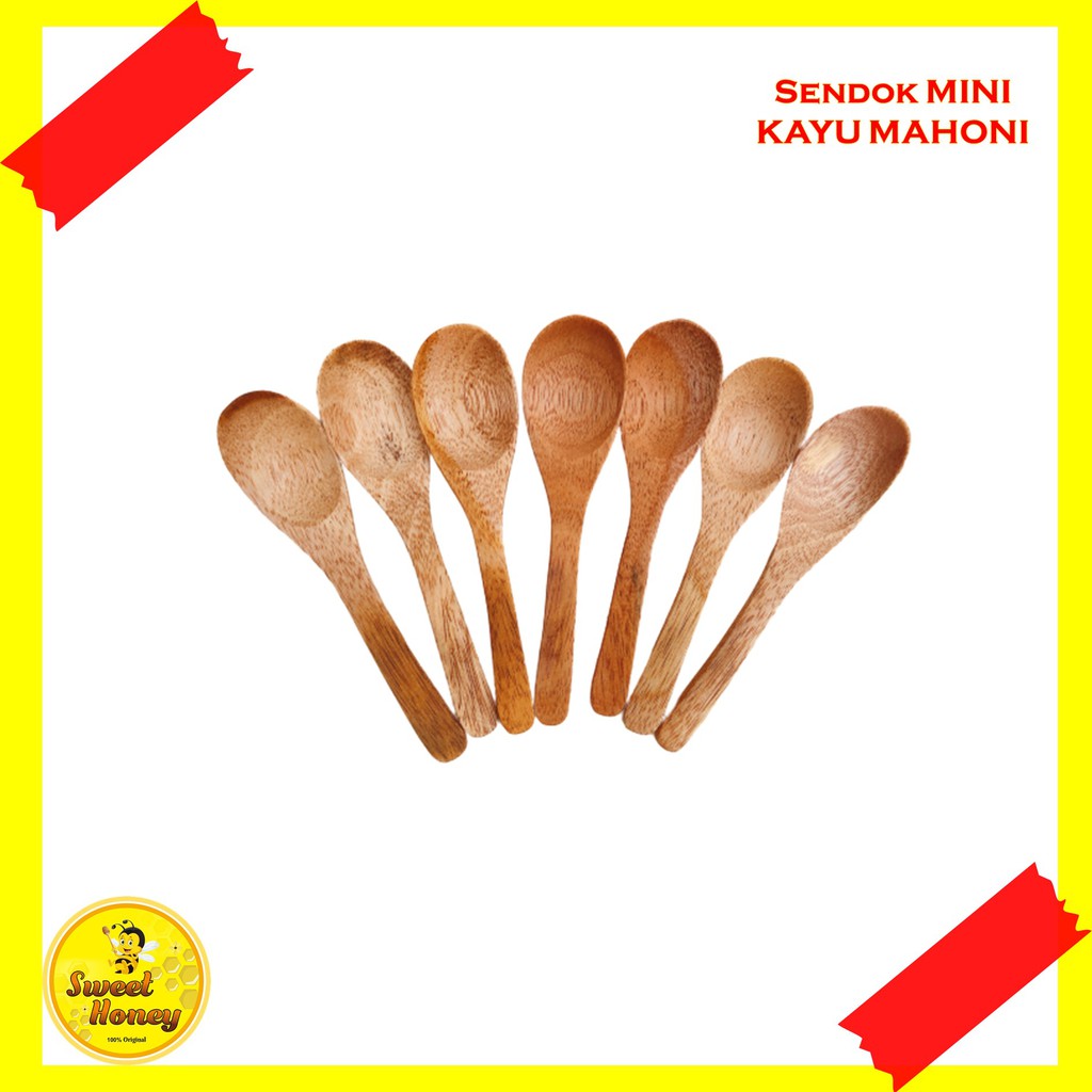 Jual SENDOK MINI KAYU MAHONI | Shopee Indonesia