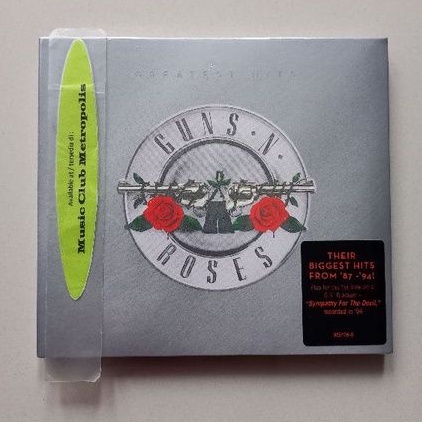 Jual CD GUNS N ROSES - GREATEST HITS IMPORTED SPECIAL PRICE | Shopee ...