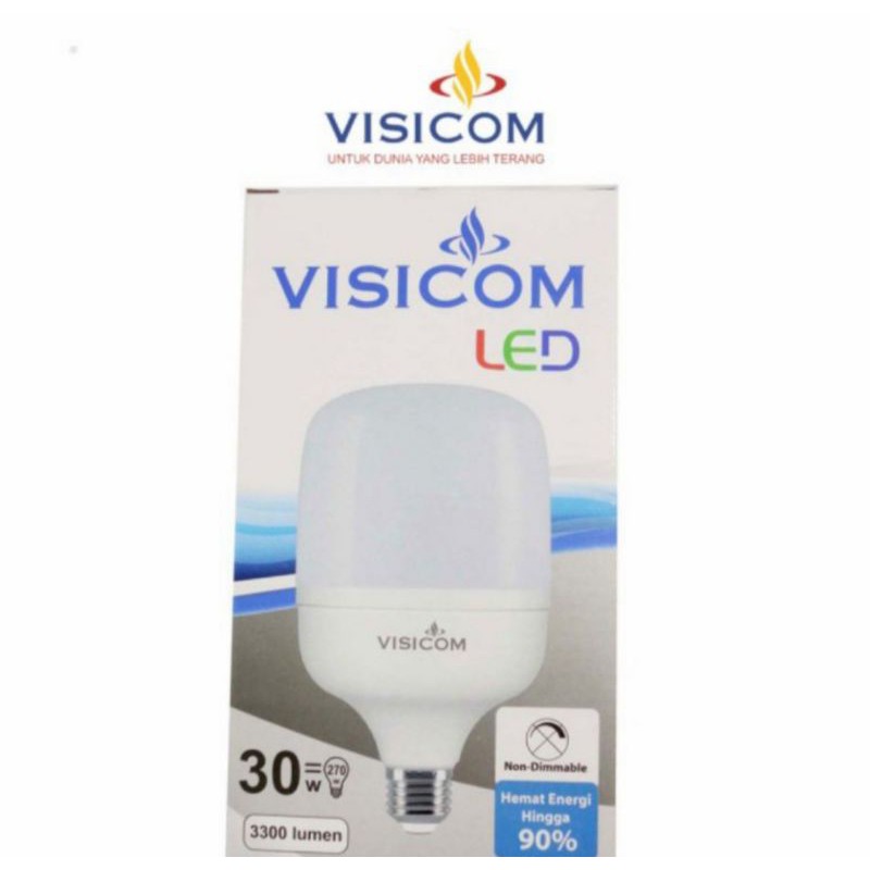 Jual LED kapsul Visicom 30 Watt putih terang bagus bergaransi | Shopee Indonesia