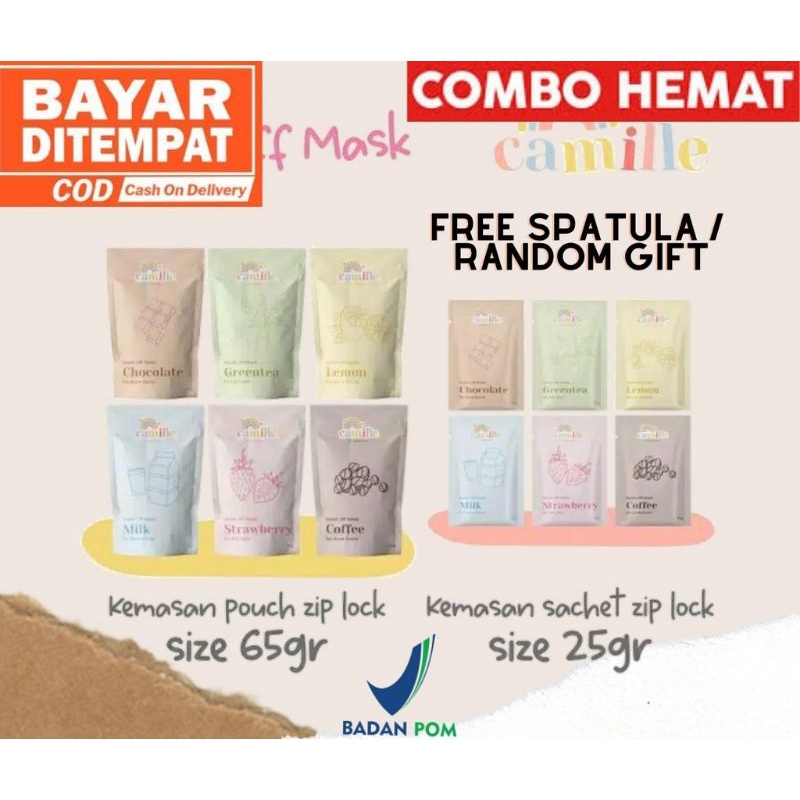Jual [READY SIAP KIRIM] Masker Camille Beauty BPOM (FREE GIFT) | Shopee Indonesia