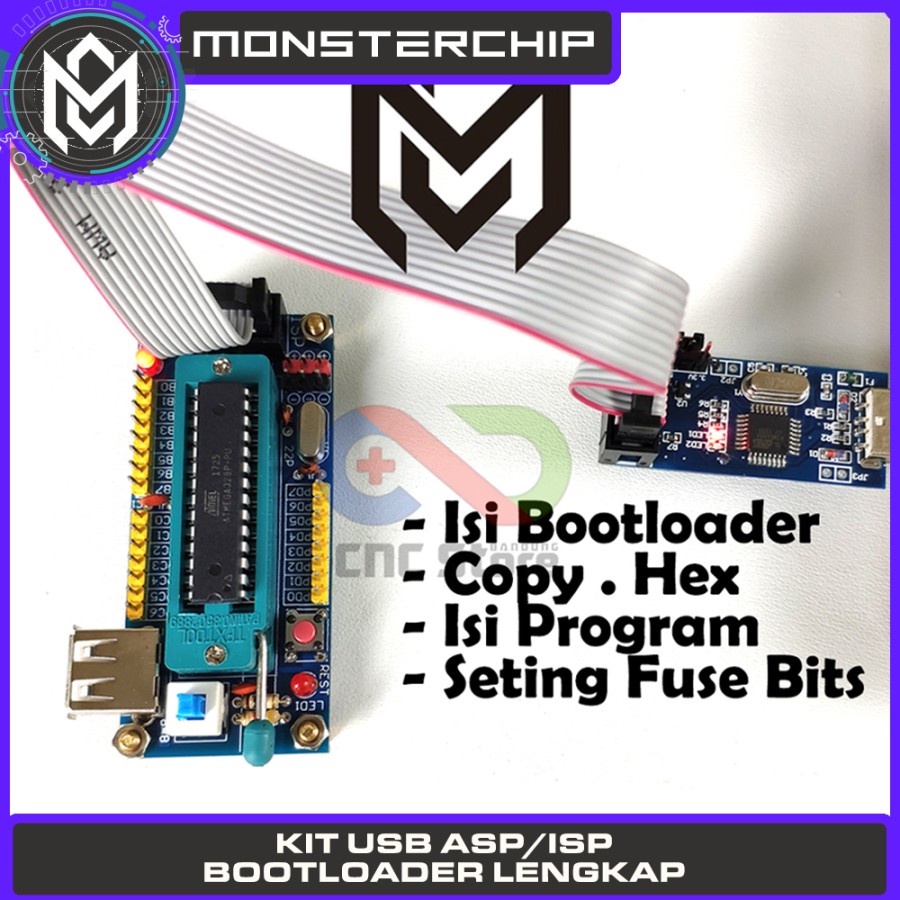 Jual KIT USBASP ISI BOOTLOADER COPY HEX USB ASP ISP USBISP PAKET DOWNLOADER | Shopee Indonesia