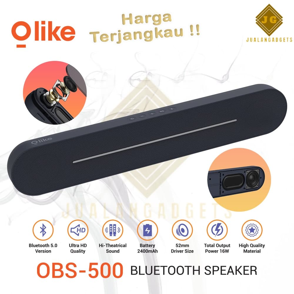 Jual Speaker Bluetooth OASE S5 / OLIKE OBS-500 Mini Soundbar Dynamic ...