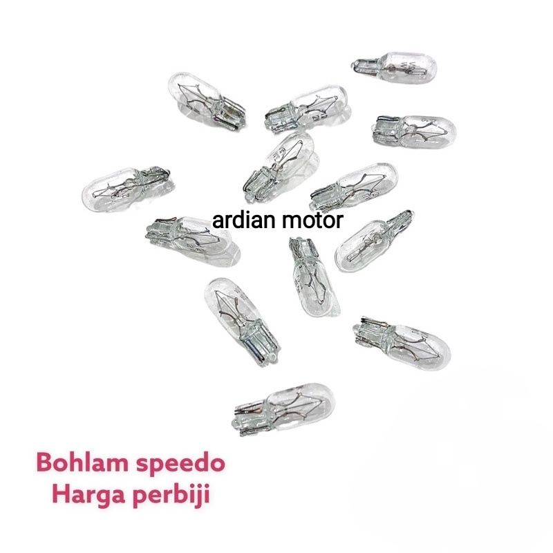 Jual Bohlam bohlamp lampu speedometer spido meter spedo meter honda ...