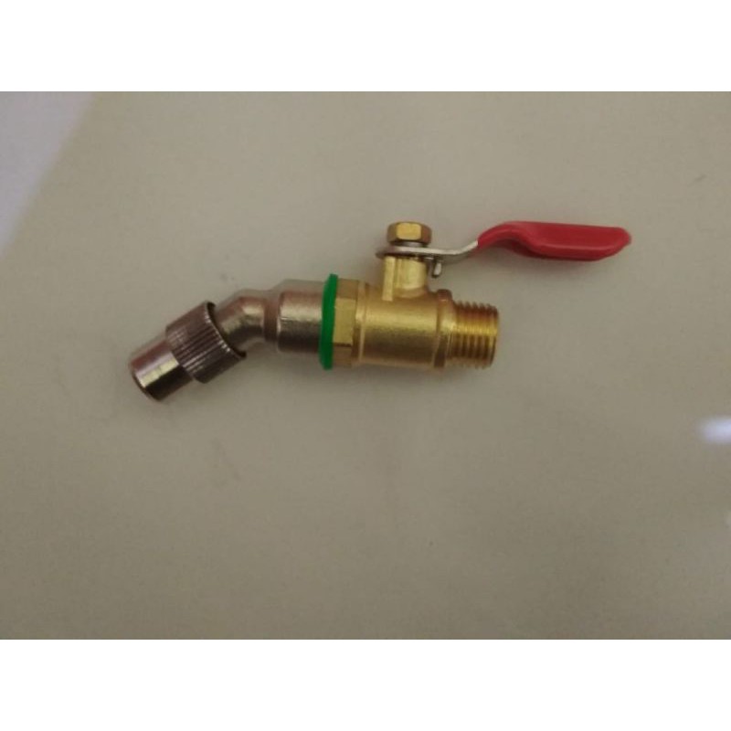 Jual kran steam/nozel steam ac kepala bengkok | Shopee Indonesia