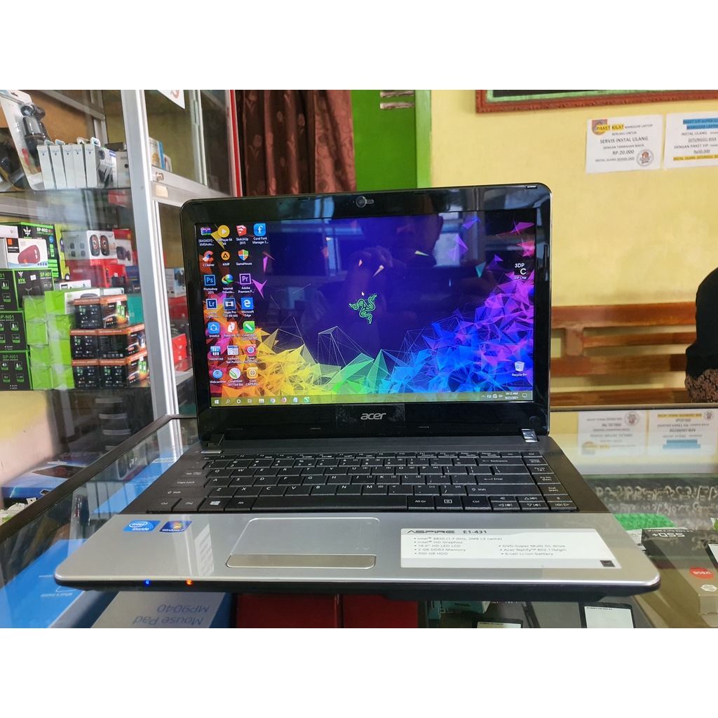 Jual Laptop Seken 3jt Second i7 Acer ram 4gb SSD Wow istimewa bisa ...