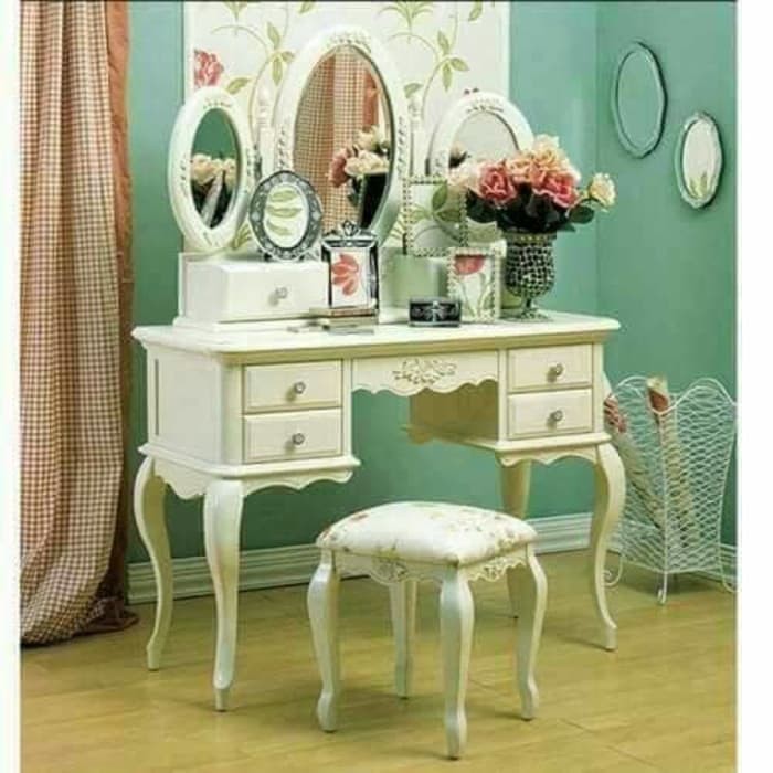 Jual meja rias duco (Furniture kursi tamu lemari meja rias bufet nakas) | Shopee Indonesia