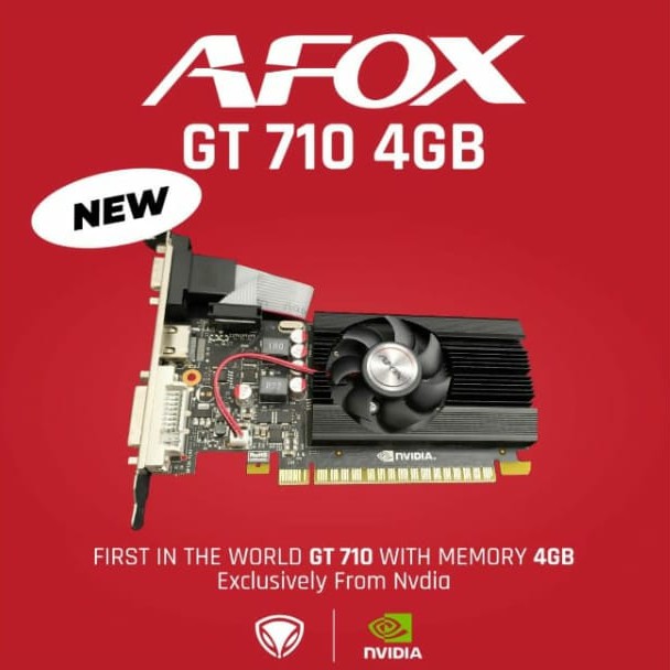 Jual VGA AFOX GT 710 4GB DDR3 64 BIT | Shopee Indonesia