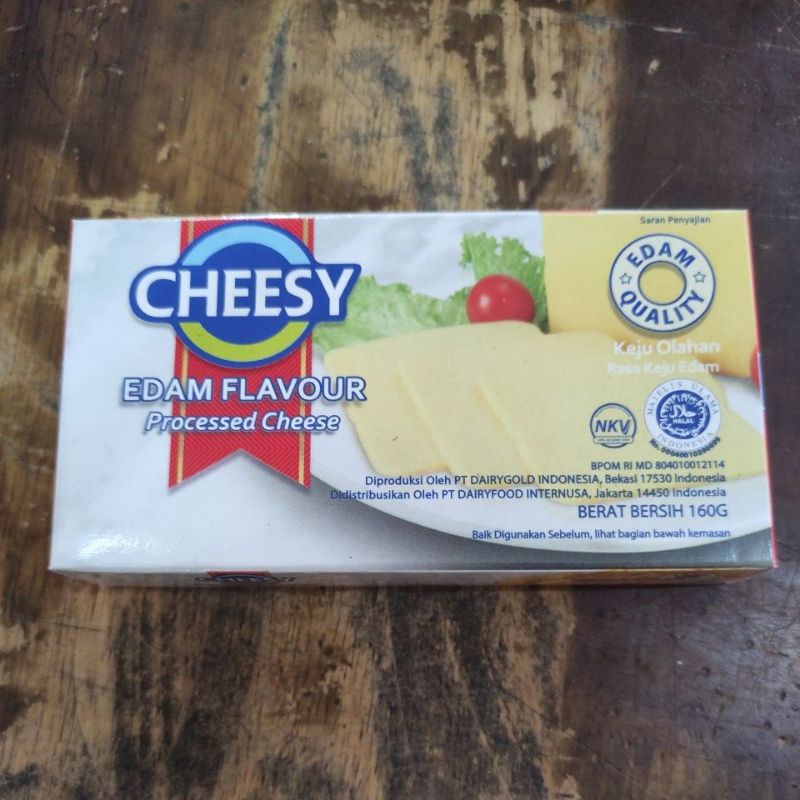 Jual keju edam cheesy (160 g) | Shopee Indonesia