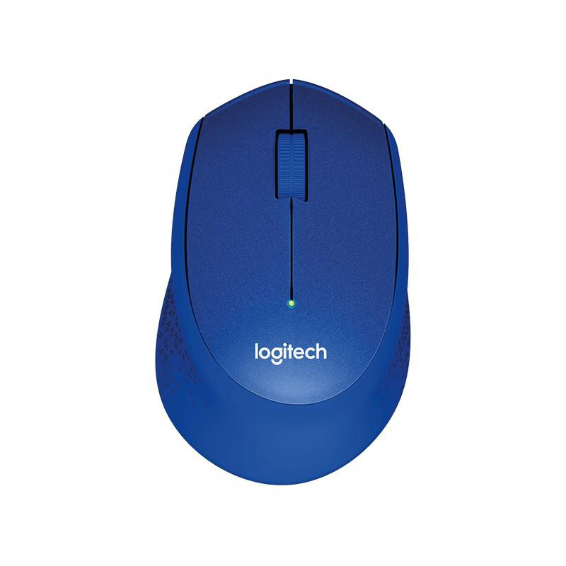 Jual Mouse Logitech Biru Wireless M331 Silent Plus USB | Shopee Indonesia