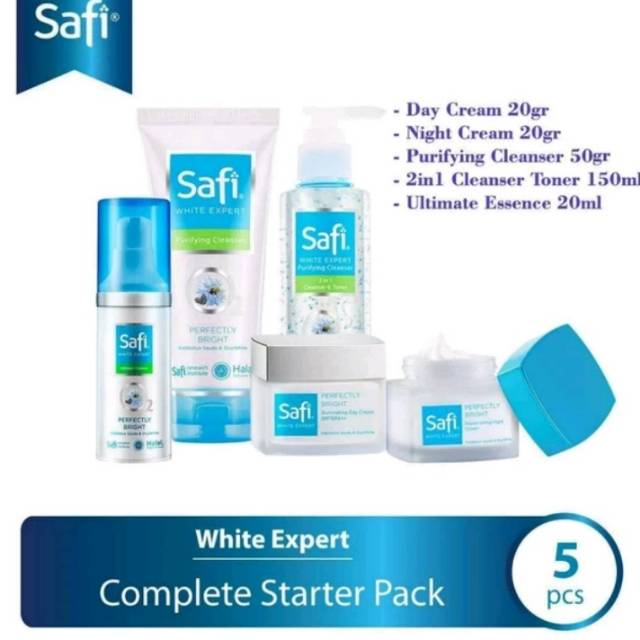 Jual SAFI ULTIMATE BRIGHT PAKET ISI 5 PRODUK | Shopee Indonesia