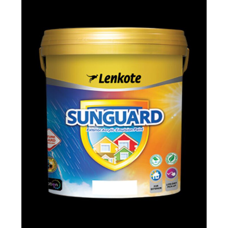 Jual Cat tembok exterior Lenkote Sunguard 20 Liter aneka warna mesin ...