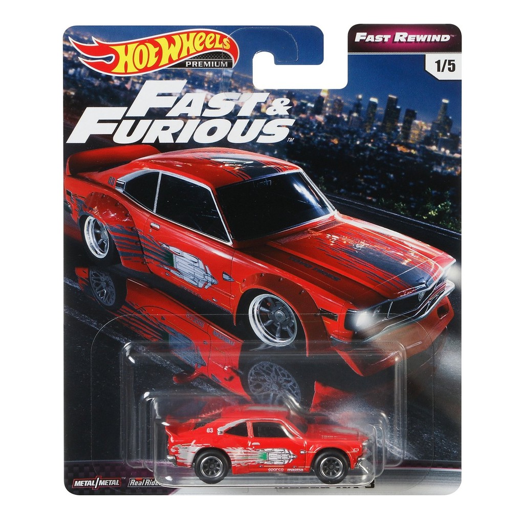 Jual Diecast Hot Wheels FAST REWIND MAZDA RX-3 RED HW Fast and Furious ...
