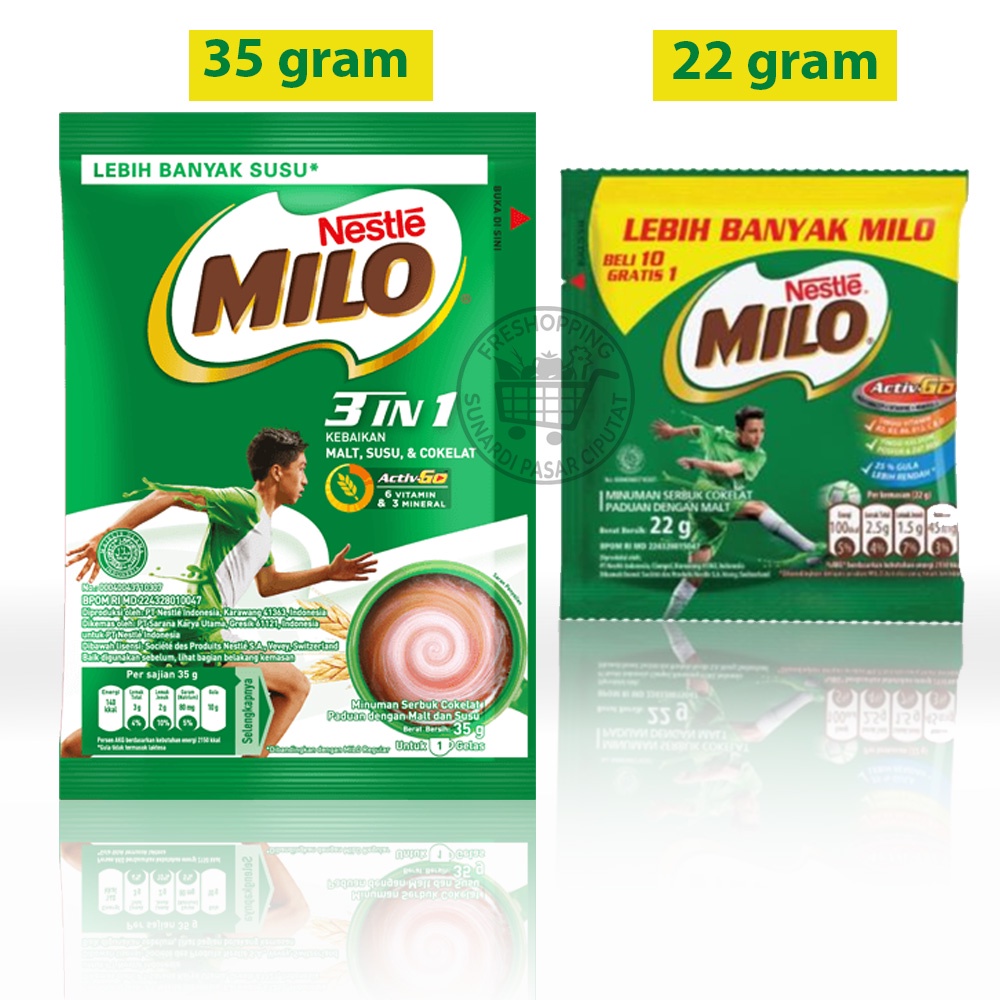 Jual Milo Activ-Go per Sachet | Shopee Indonesia