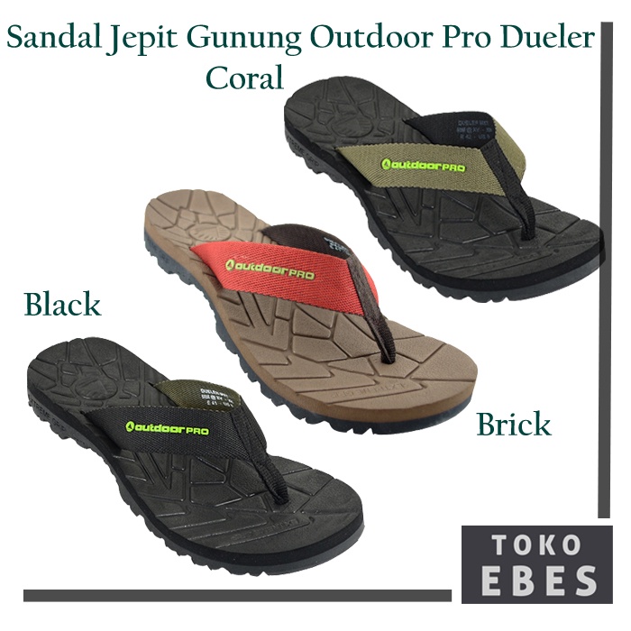 Jual Sandal Jepit Gunung Outdoor Pro Dueler Sendal Hiking Original ...