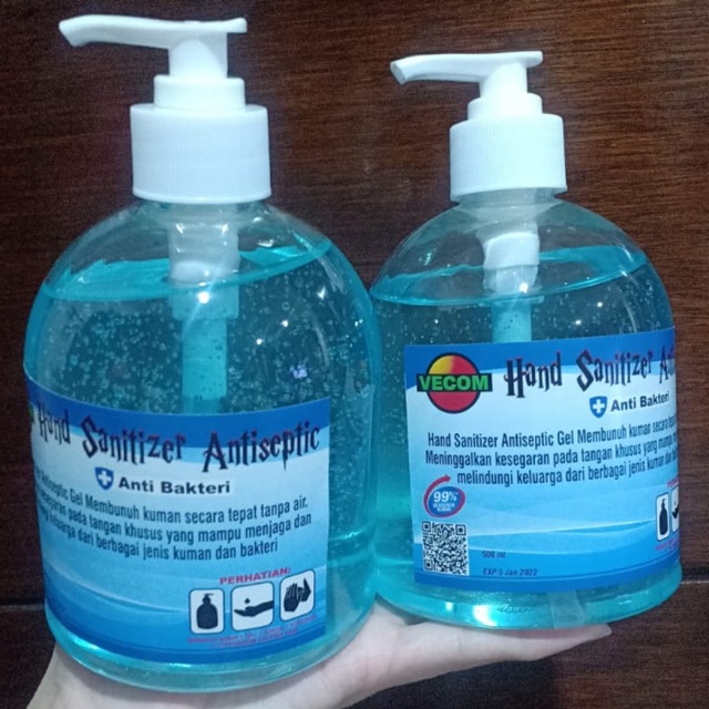 Jual Vecom Hand Sanitizer 500 ml | Shopee Indonesia