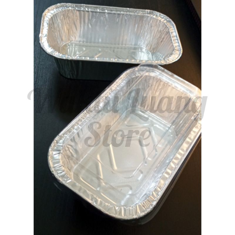 Jual (+Tutup) Aluminium Foil Cup Tray P 258 P258 setara OX250 258/45 13x8 250 | Shopee Indonesia