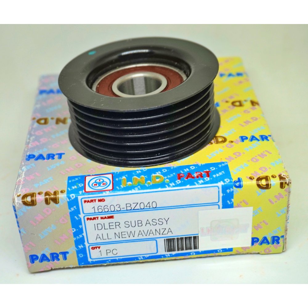 Jual Jual PULLEY IDLER BEARING TENSIONER VBELT TOYOTA ALL NEW AVANZA ...
