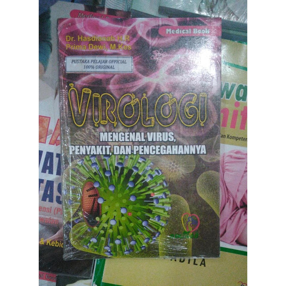 Jual BUKU VIROLOGI MENGENAL VIRUS, PENYAKIT, DAN PENCEGAHANNYA ...