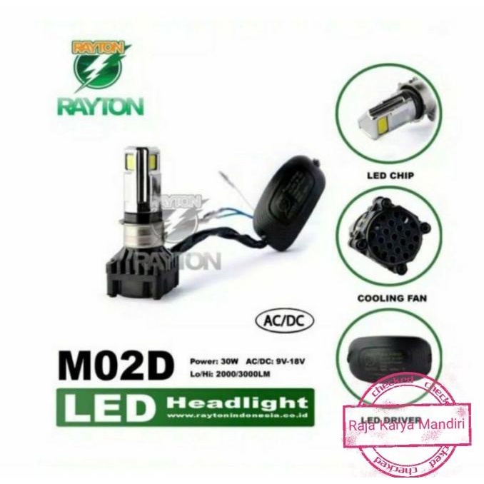Jual LAMPU MOTOR MOBIL Led Rtd Rayton Original Lampu Led RTD Rayton Origina | Shopee Indonesia