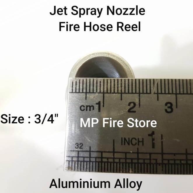 Jual Fire Jet Spray Nozzle 3/4 Hose Reel Variable Pemadam Aluminium ...