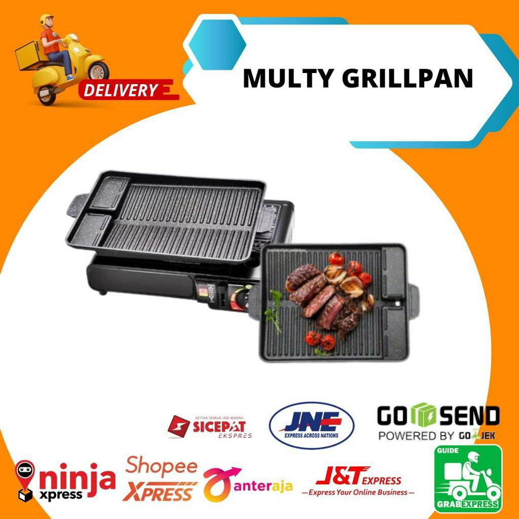 Jual MULTI GRILLPAN /Barbeque Grill Pan Wajan Panggangan Daging Alat ...