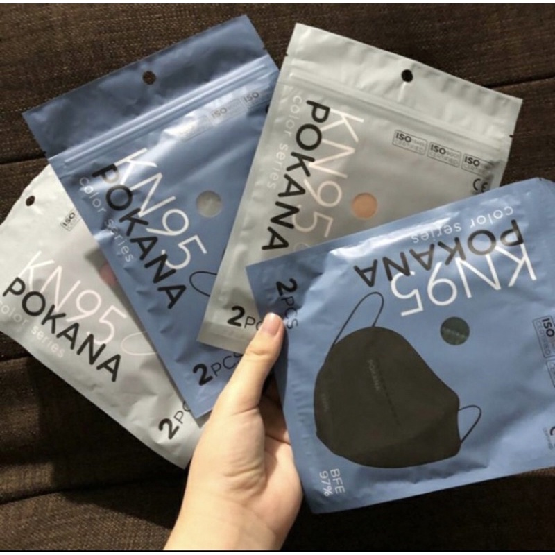 Jual Masker KN95 Pokana Sachet 6Ply Isi 2 Pcs | Shopee Indonesia