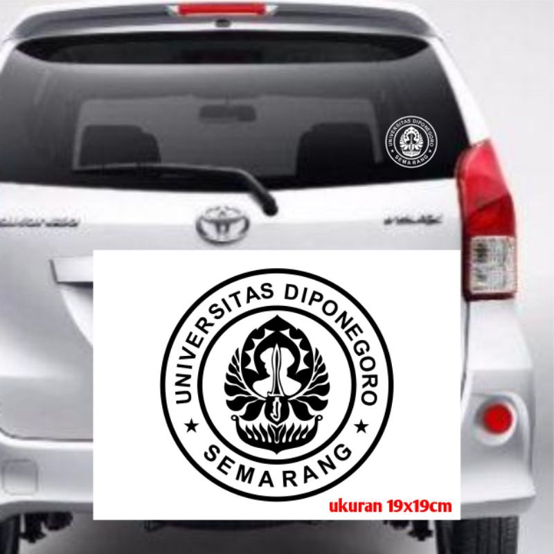 Jual Stiker Kaca Mobil Visor Windsheild Laptop Undip Semarang | Shopee ...
