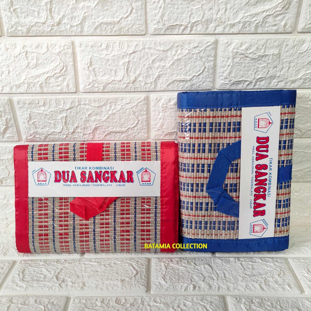 Jual Tikar Sajadah Tiker Lipat Bahan Mendong Tenun Samak Piknik ...