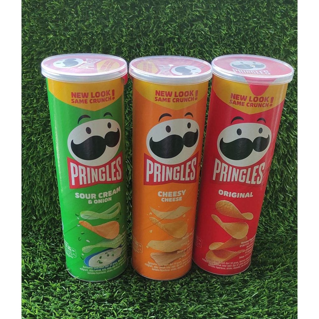 Jual Pringles Kemasan Baru komplit 8 rasa | Shopee Indonesia