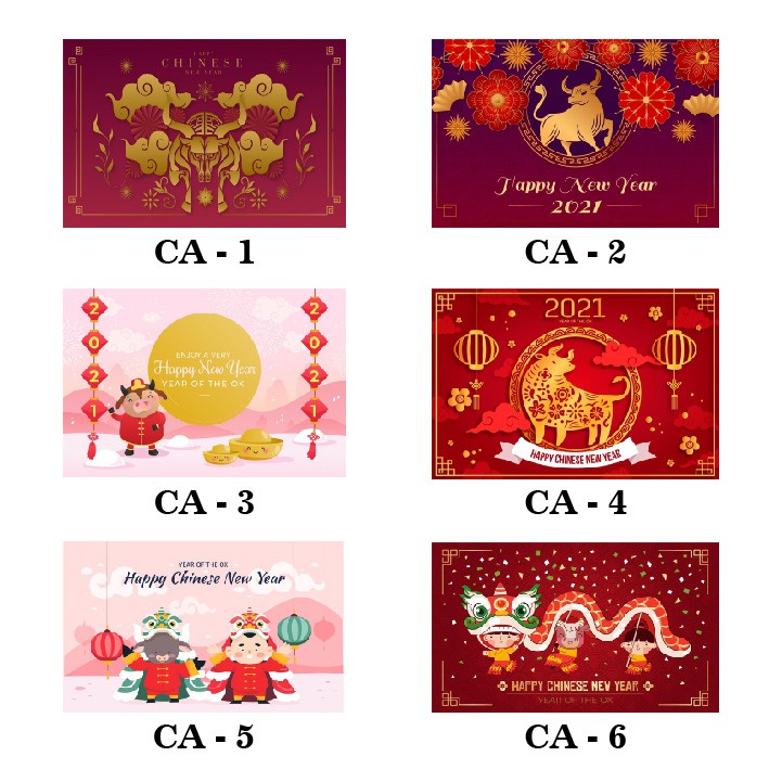 Jual KARTU UCAPAN TAHUN BARU IMLEK GREETING CARD HAPPY CHINESE NEW YEAR ...