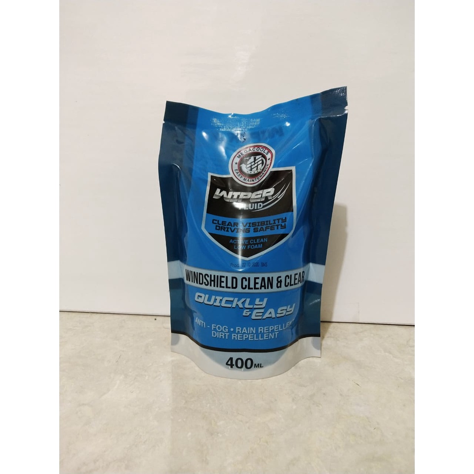 Jual Megacool Megacools Air Wiper Fluid Cairan Pembersih Kaca Mobil ...