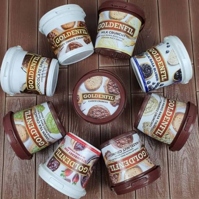 Jual GOLDENFIL CRUNCHY/ SELAI/ SELAI CRUNCHY/ JAM/ SELAI COKLAT ...