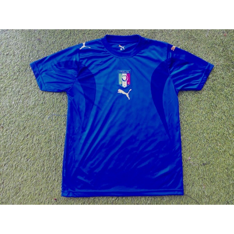 Jual Jersey Retro Italy 2006 Champions jersey Polos | Shopee Indonesia