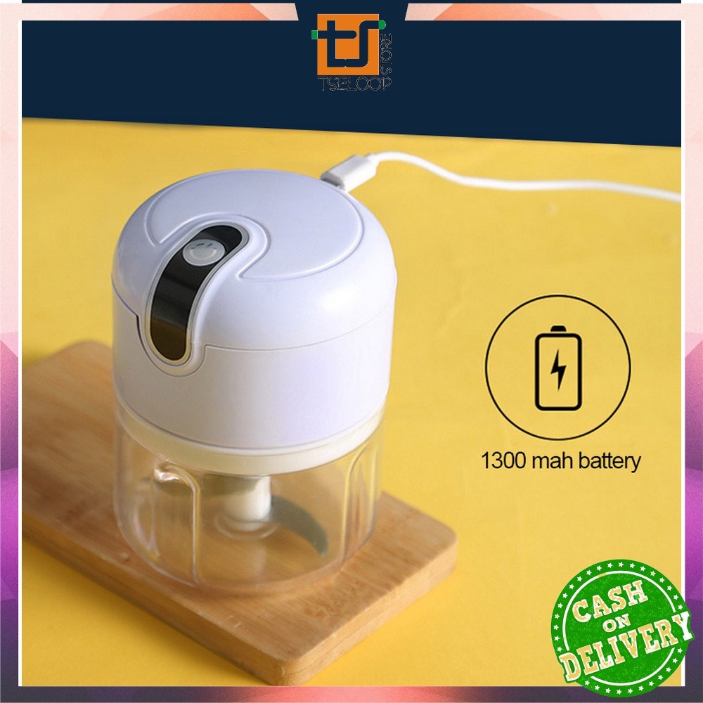 Jual OFM-C454 USB Mini Chopper Blender Bumbu Portable Mini Cooper ...