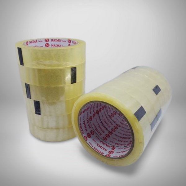 Jual (6 pcs) Solatip 1 inch x 90 yard / Isolasi Bening / lakban 24mm ...